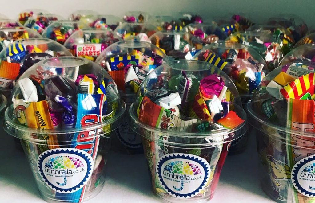 Cones & Cups • Sweet Intentions Candy Cheshire, Stockport & Manchester