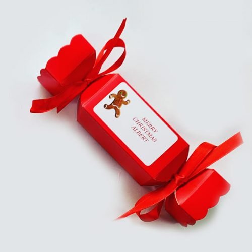 Chocolate Filled Personalised Christmas Crackers • Sweet Intentions ...